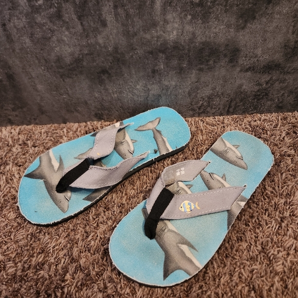 UNBRANDED | Shoes | Shark Flip Flops | Poshmark